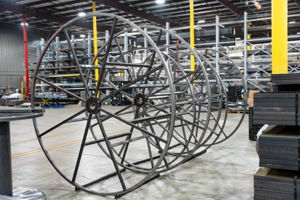 Collapsible Steel Reels for Wires, Cables, and Conduit | UFP Packaging