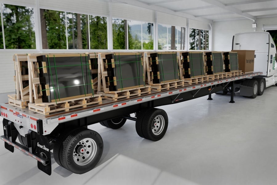 Glass Shipping Crates | Wood & Metal Transport Racks
