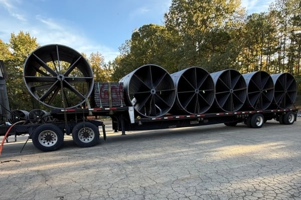 Collapsible Steel Reels for Wires, Cables, and Conduit | UFP Packaging